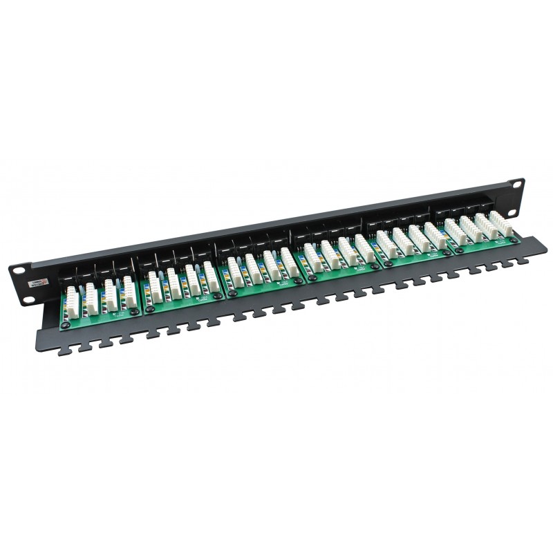 24 Port Cat5e CCS 2020 Right Angled Patch Panel | Cat5e Patch Panels ...