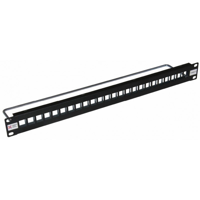 24 Way Unloaded UTP Keystone Patch Panel