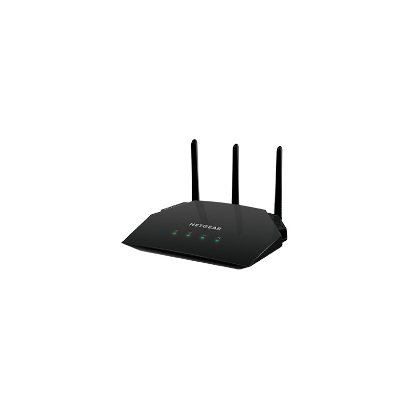 Netgear R6850 wireless router Dual-band (2.4 GHz / 5 GHz) Gigabit ...