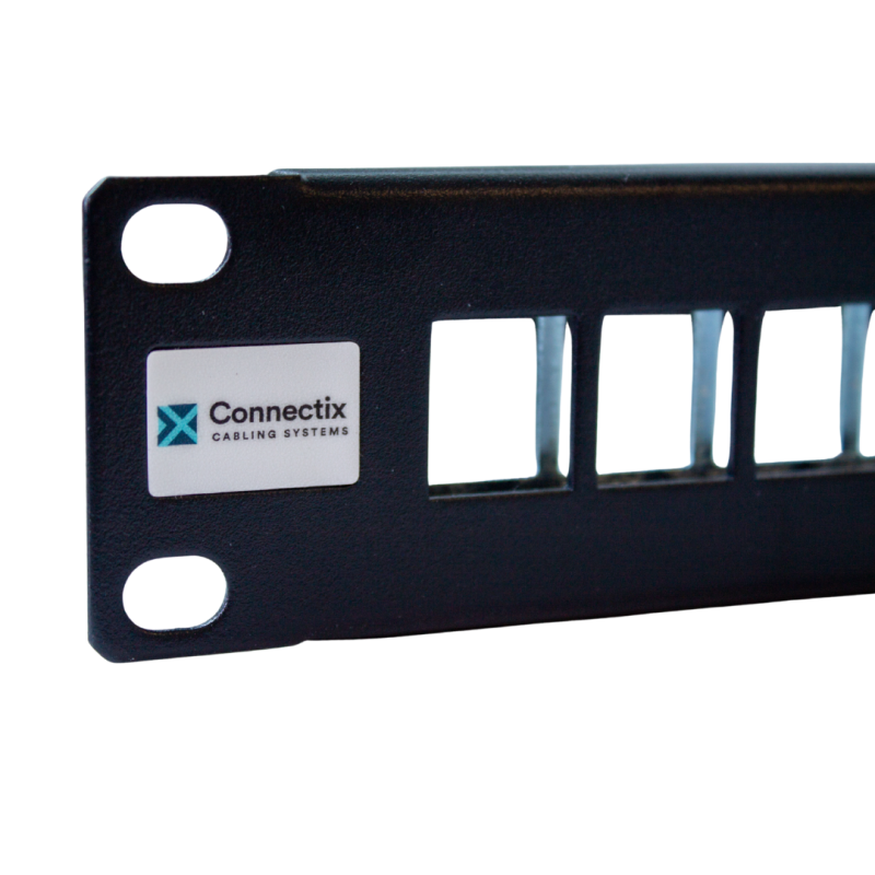 24 Way FTP Keystone Patch Panel | Cat6a Patch Panels & Keystone Jack Frames